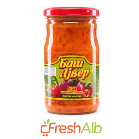 Bash Home Made Ajvar Hot 300gr — FreshAlb