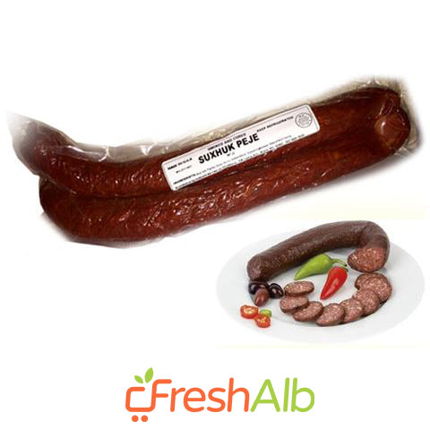 Peja Homemade Beef Suxhuk (Sausage) Mild 1.2lb — FreshAlb